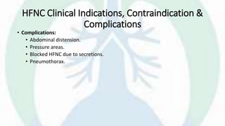 High flow nasal cannula (hfnc) linkden | PPTX
