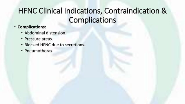 High flow nasal cannula (hfnc) linkden | PPTX | Ear, Nose and Throat ...