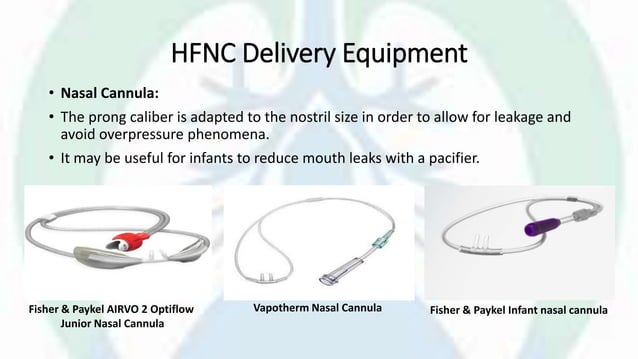 High flow nasal cannula (hfnc) linkden | PPTX | Ear, Nose and Throat ...