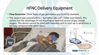 High flow nasal cannula (hfnc) linkden | PPTX