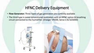 High flow nasal cannula (hfnc) linkden | PPTX