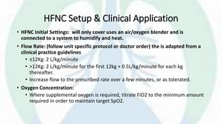 High flow nasal cannula (hfnc) linkden | PPTX