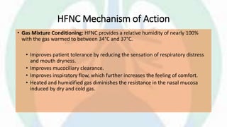 High flow nasal cannula (hfnc) linkden | PPTX