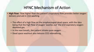 High flow nasal cannula (hfnc) linkden | PPTX