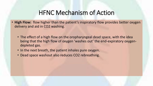 High flow nasal cannula (hfnc) linkden | PPTX | Ear, Nose and Throat ...