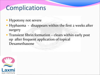 High Frequency Deep Sclerotomy (HFDS) | PPTX