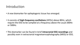 High frequency oscillations | PPT