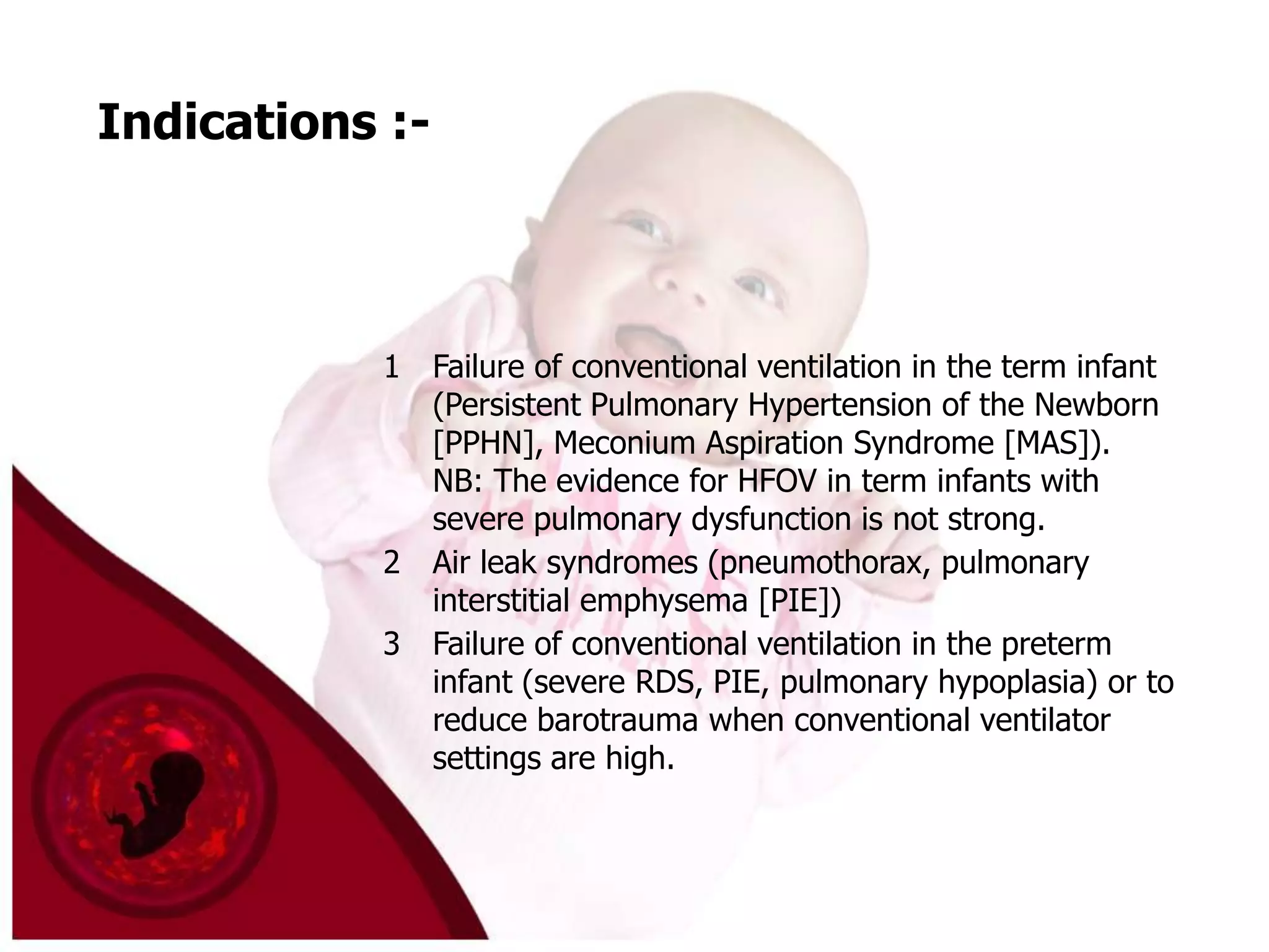 High frequency oscillatory ventilation | PPTX
