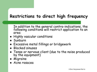 High frequency Treatment | PPTX