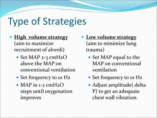 High frequency ventilation.ppt