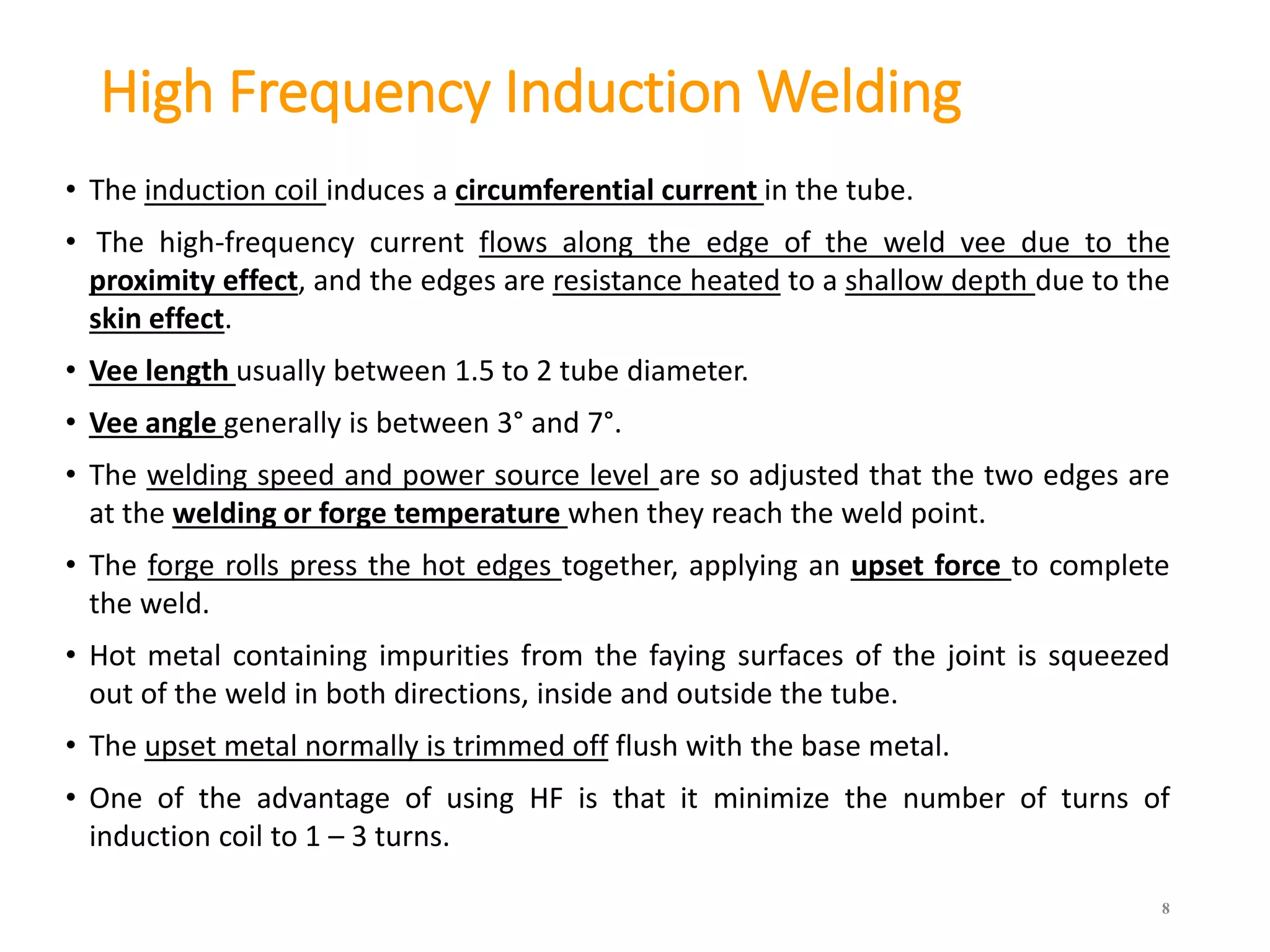 High frequency welding | PPTX