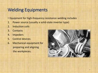 High frequency welding | PPTX