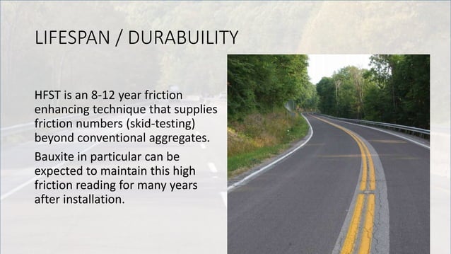 High Friction Surface Treatment | PPT