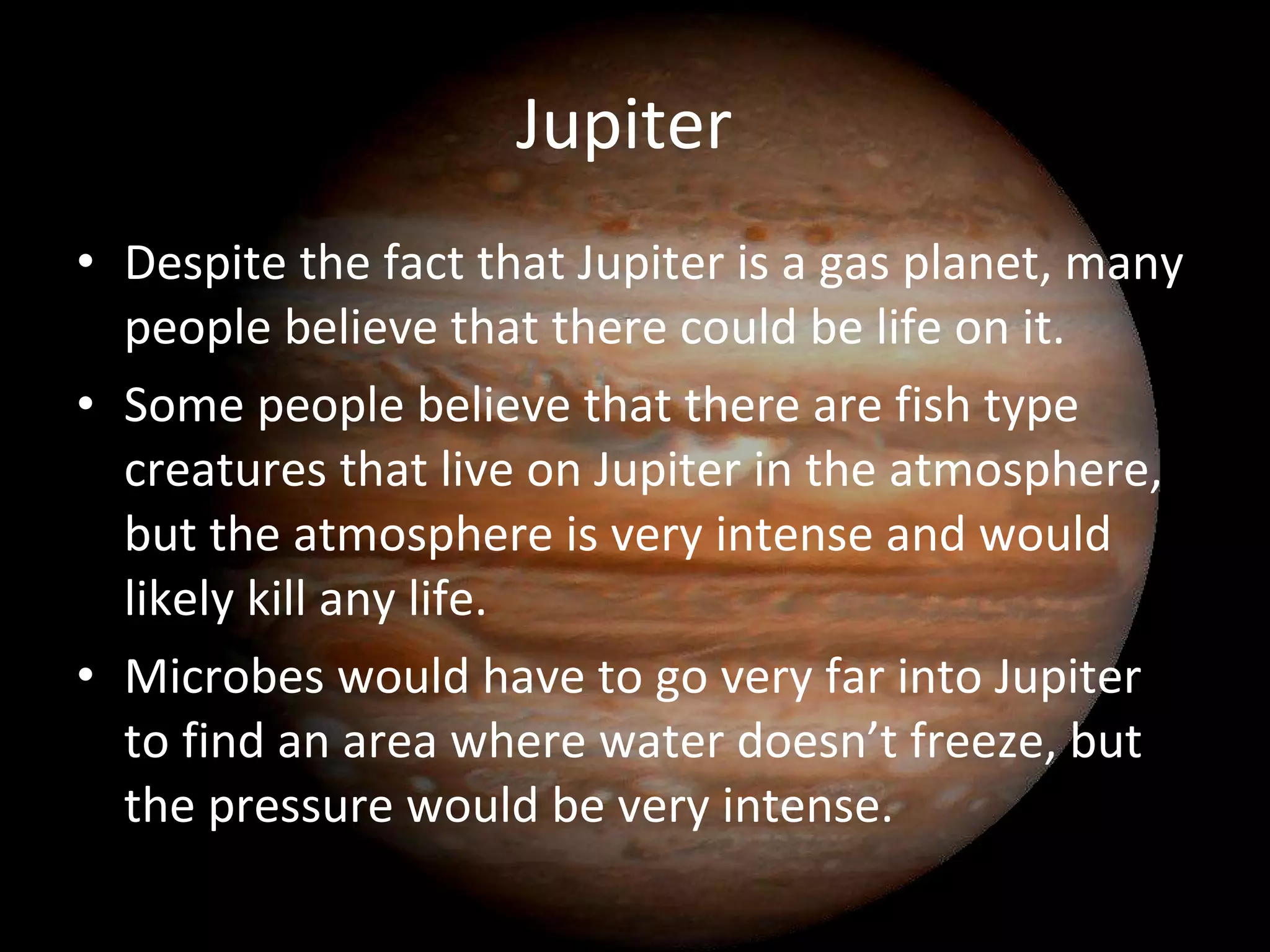 Life on other planets | PPT