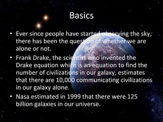 Life on Other Planets | PPT