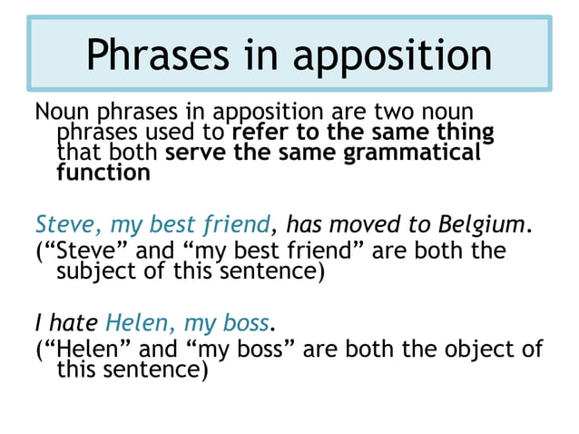 English Language Terminology: High Grade Features | PPT | Free Download