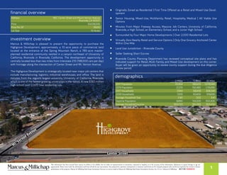 Highgrove Development in Riverside, CA | PPT