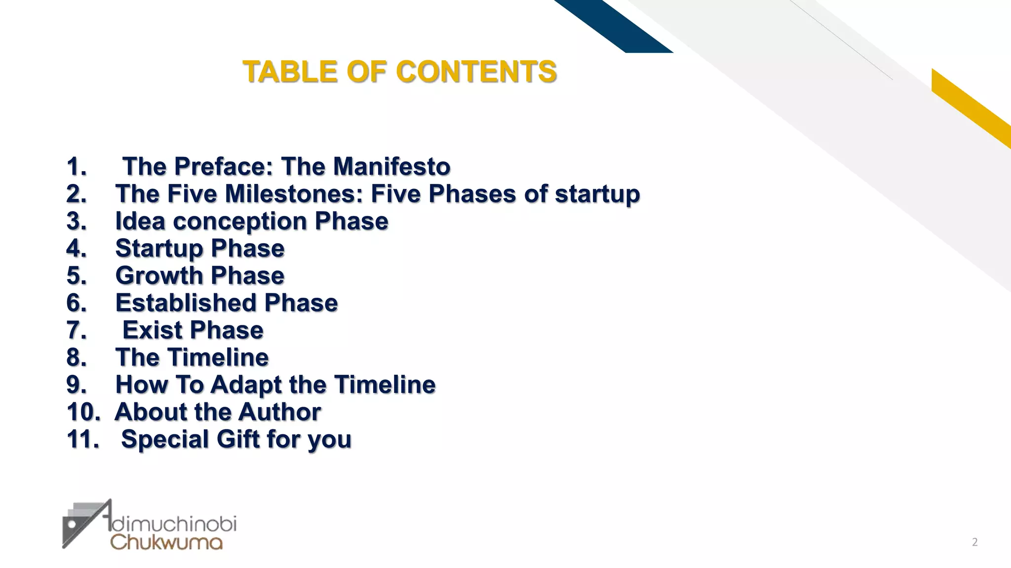 Startup Development Stages and Scale Timeline | PPTX