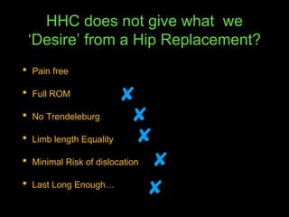 High hip centre for dysplastic Hip debate at ISHKS | PPTX
