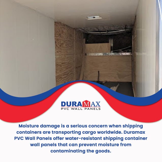 High Humidity Posing Threat to Your Shipping Container? PVC Wall Panel ...