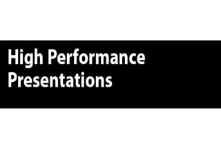 High Impact Presentation | PPT