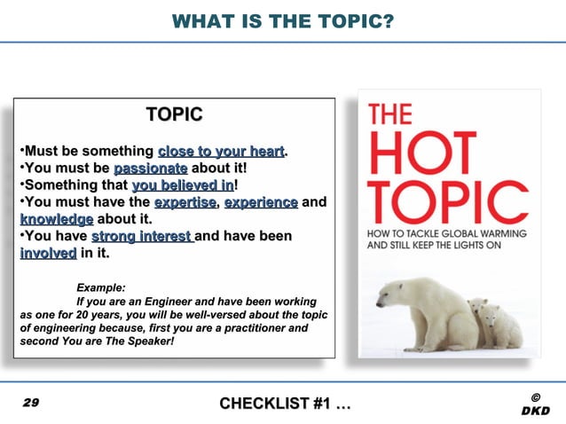 High impact presentation a short course | PPT