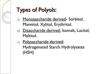High intesity low calarie sweeeners | PPT
