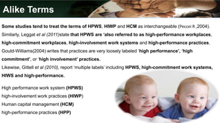 High ivolvenment of work practice | PPTX
