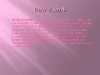 High jump | PPTX