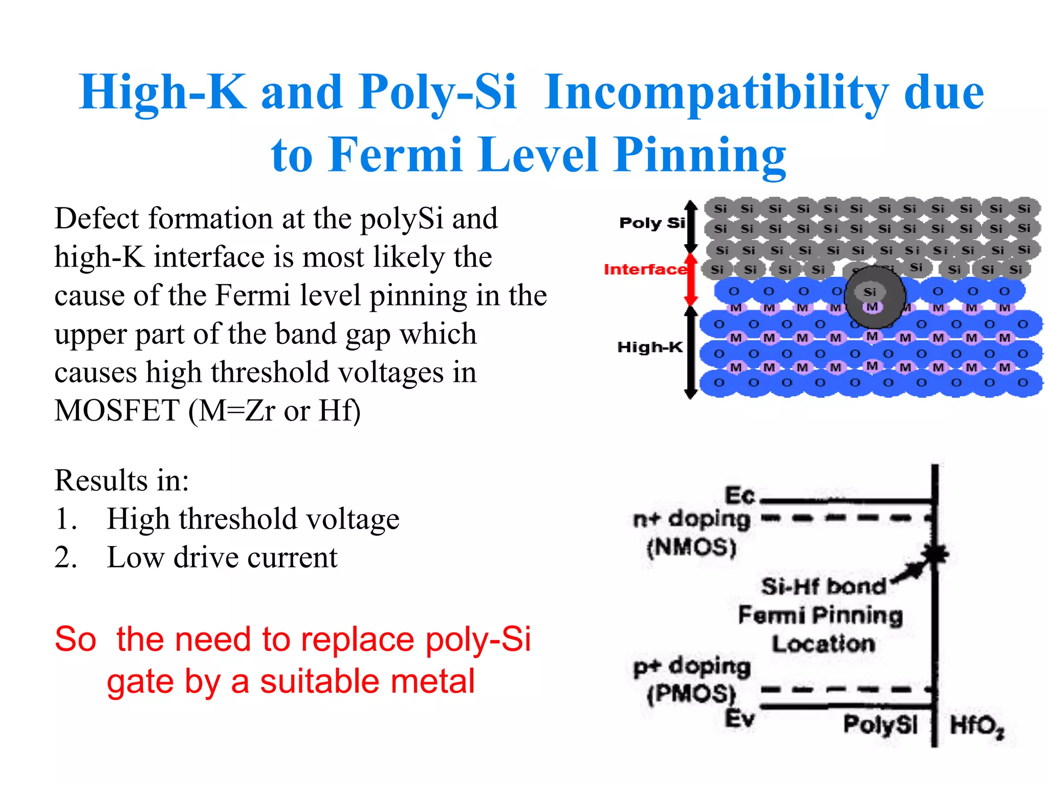 High k dielectric | PPTX