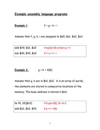 Highlevel assemly | PDF