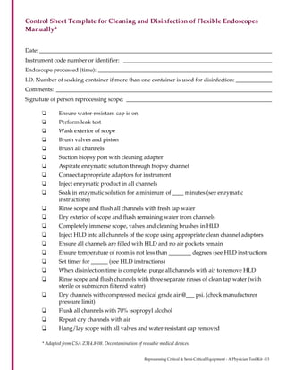 High level disinfectant | PDF