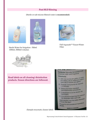 High level disinfectant | PDF