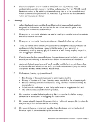 High level disinfectant | PDF