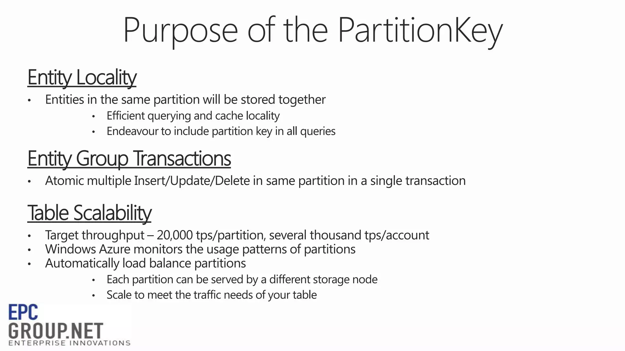 High Level Overview of Windows Azure - EPC Group | PPT
