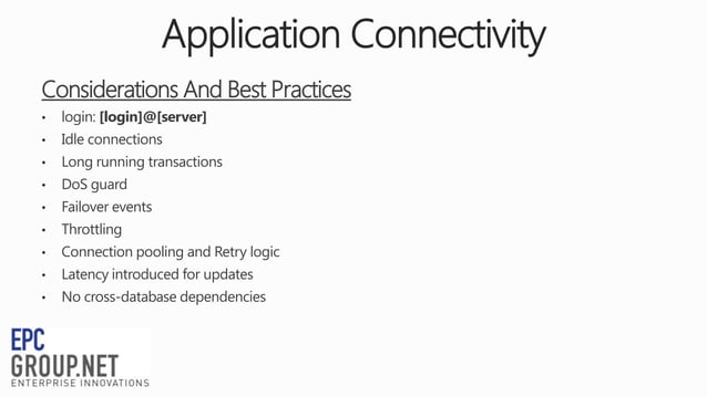 High Level Overview of Windows Azure - EPC Group | PPTX