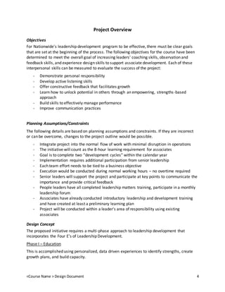 High Level Solution Plan - Nationwide | PDF