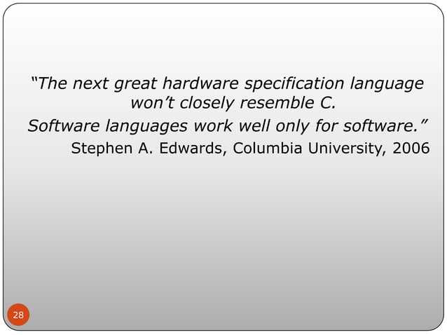 High Level Synthesis Using Esterel | PPT