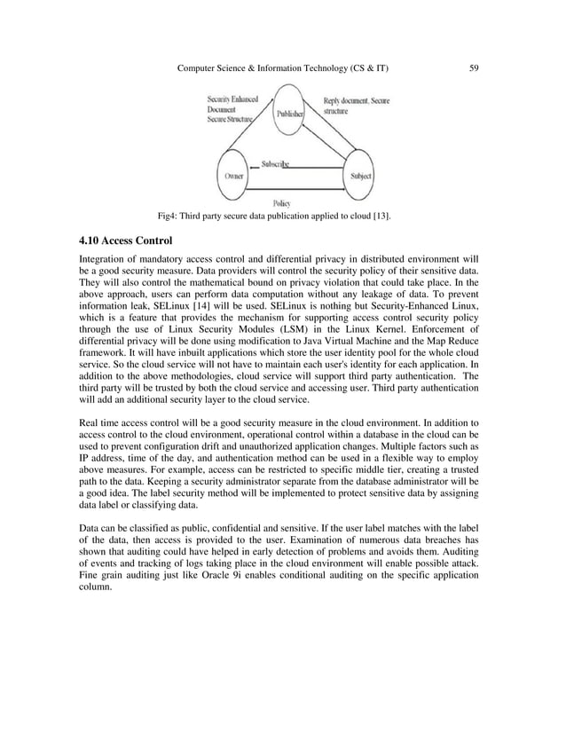 High level view of cloud security | PDF