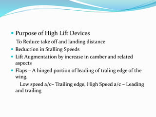 High lift devices | PPTX