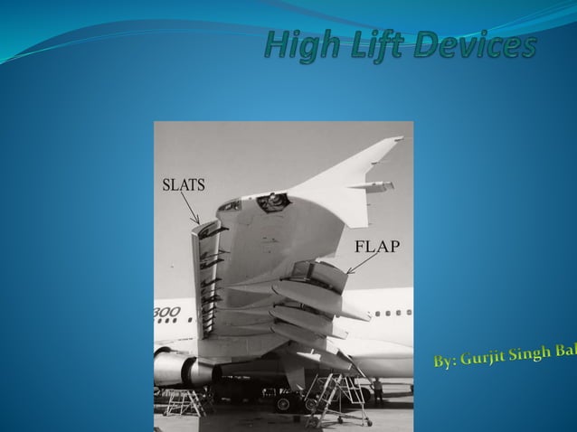 High lift devices