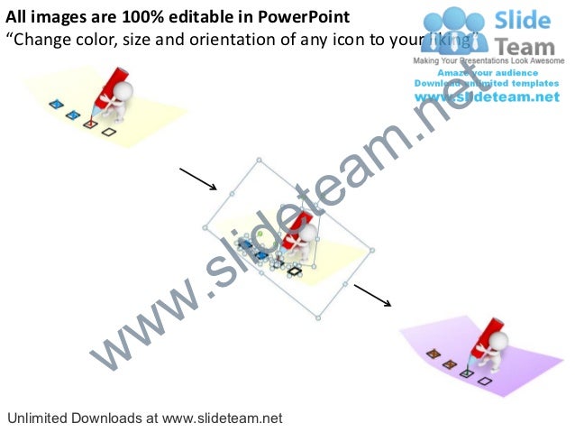 Highlighting one point at time ppt slides diagrams templates