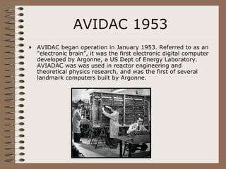 Highlights in Computer History | PPT