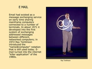 Highlights In Internet History | PPT