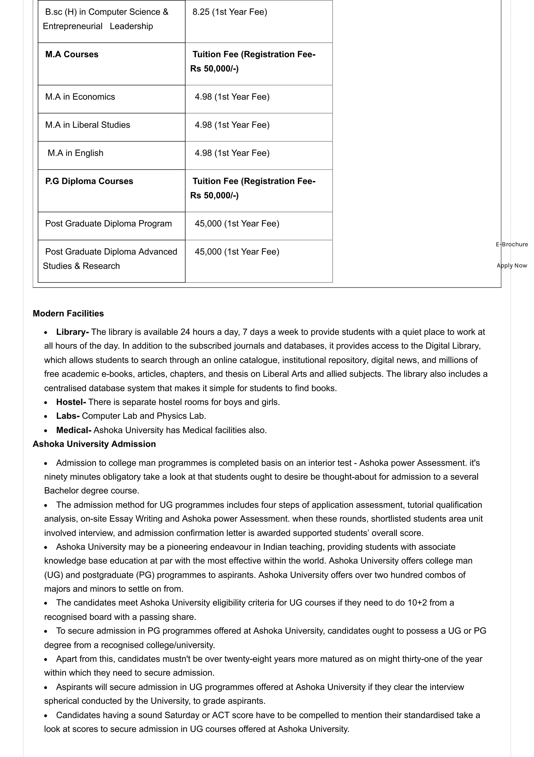 Why Choose Ashoka University? Highlights, Academics & Campus Life | PDF