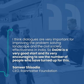 Highlights from DoDM 2023 | Dialogues on Development Management (DoDM ...