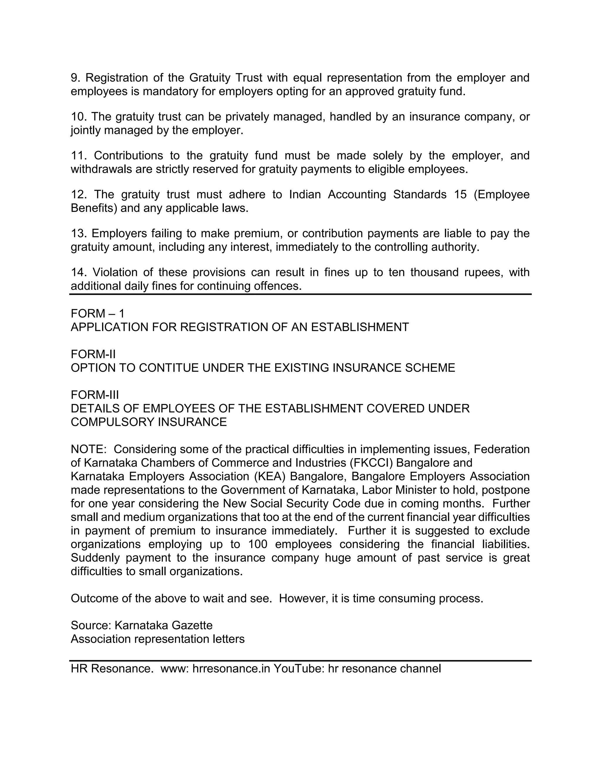 Highlights Karnatka Compulsory Gratuity Insurance Rules 2024.pdf