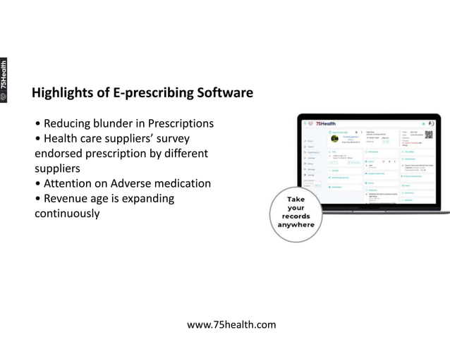 Highlights of e-prescribing software | PPT