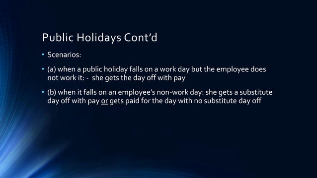 Highlights of the Employment Standards Act Ontario (ESA)