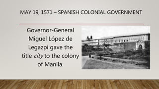 Highlights of the Spanish Period | PPTX